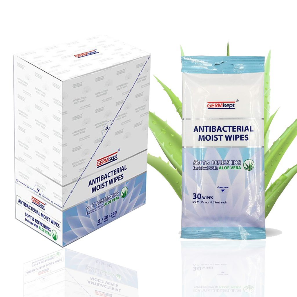 Germisept, Antibacterial Hand Sanitizing Wipes - B Line Supply